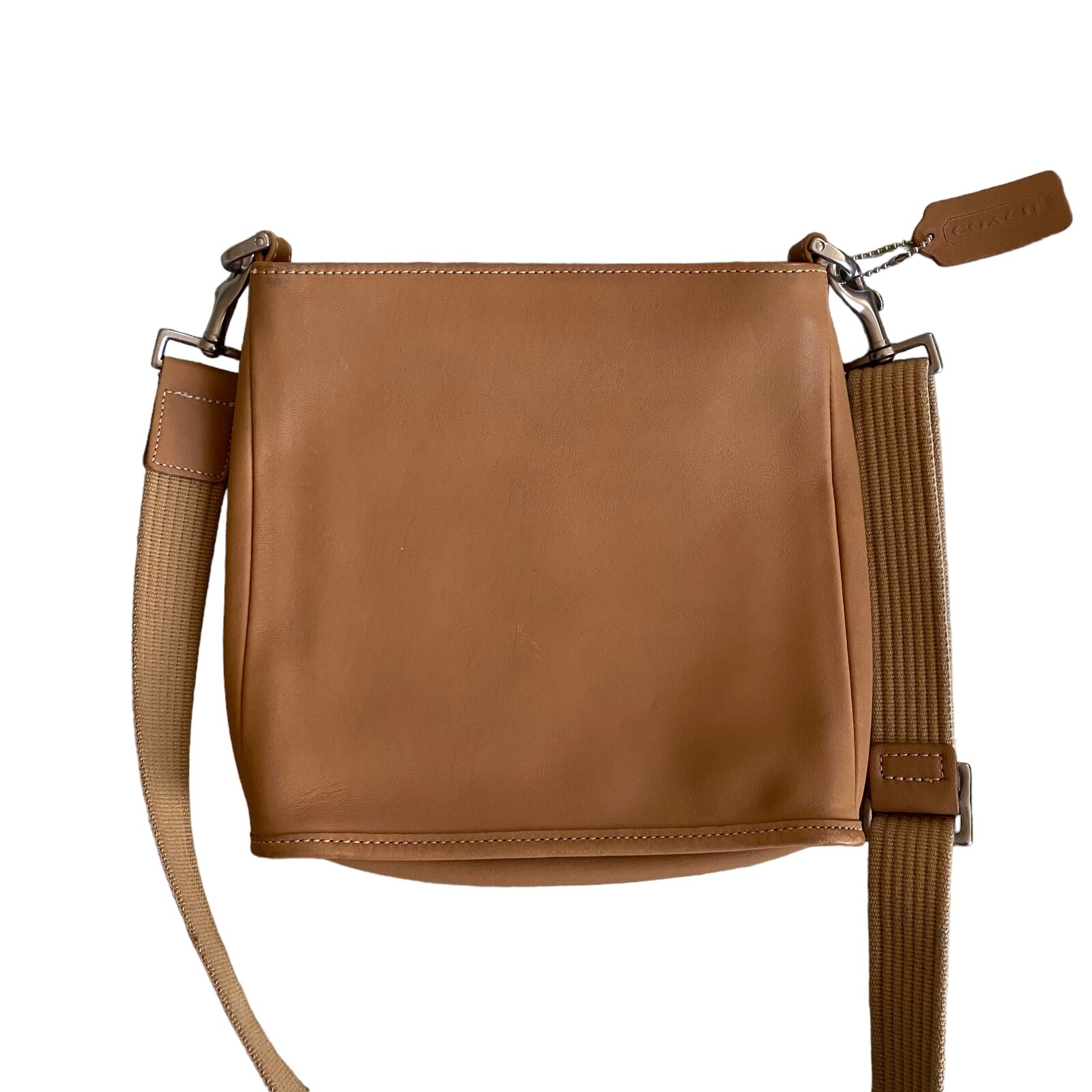 Coach Vintage Swingback Metro Crossbody Purse Bag Cam… - Gem