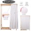 Heavy Bamboo Open Wardrobe Closet Garment Rack Clothing Hanging ...