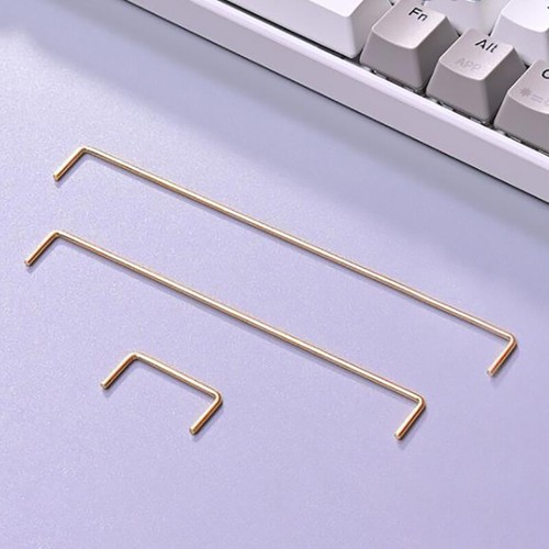 Mechanical Keyboard Stabilizers PCB Gold-Plated Steel Wire Replace 2U 6 ...