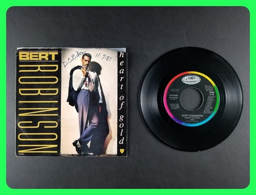 Bert Robinson - Heart of Gold (1987, 7'' Single) | eBay