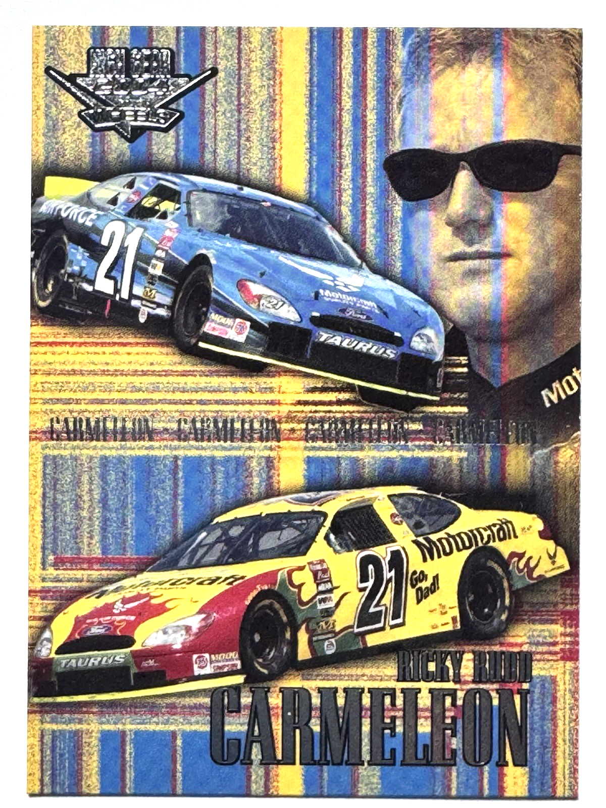 HOFer RICKY RUDD 2004 Wheels High Gear CARMELEON AIRFORCE & 700 STARTS ...