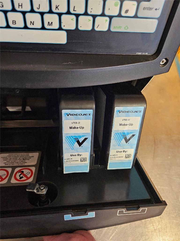 VIDEOJET 1620 392178-491-01 50/60 Hz INDUSTRIAL INKJET PRINTER CODING ...