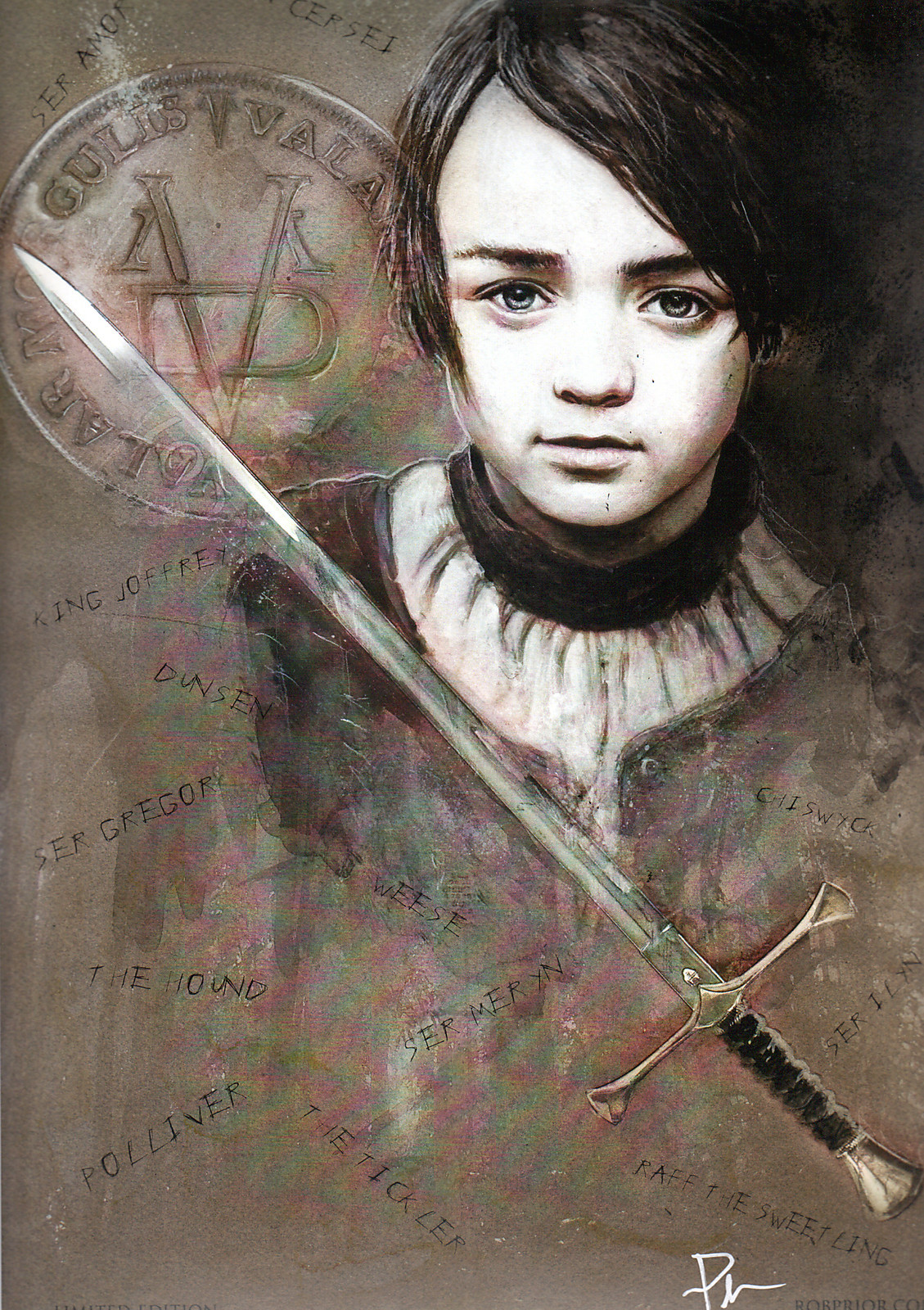 Arya Stark Art
