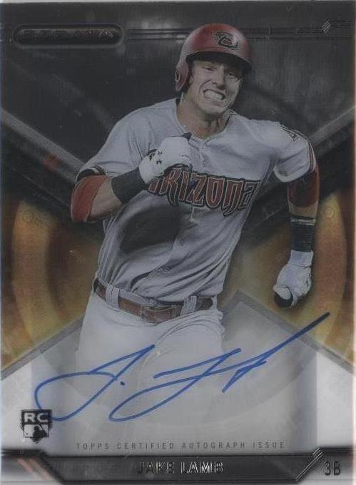 2015 Topps Strata - Autographs Jake Lamb #SA-JL (AU, RC) for sale ...