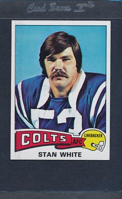 1975 Topps #144 Stan White Colts NM/MT *438 | eBay