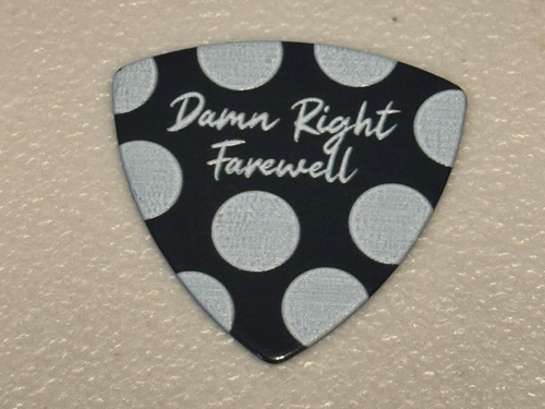 Buddy Guy Signature Guitar Pick DAMN RIGHT FAREWELL 2024 TOUR Concert ...