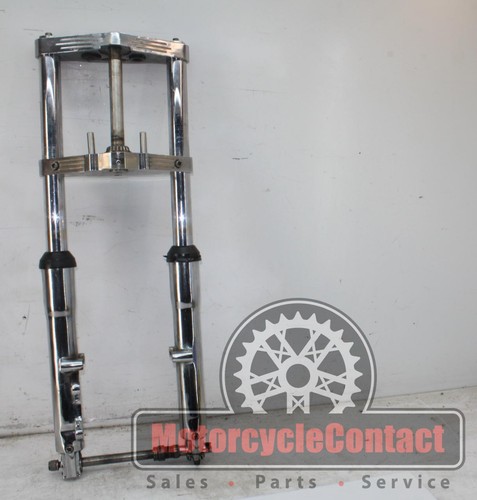 86-99 CUSTOM EVO FRONT END FORKS FORK TRIPLE TREE WIDE FORKS CHROME ...