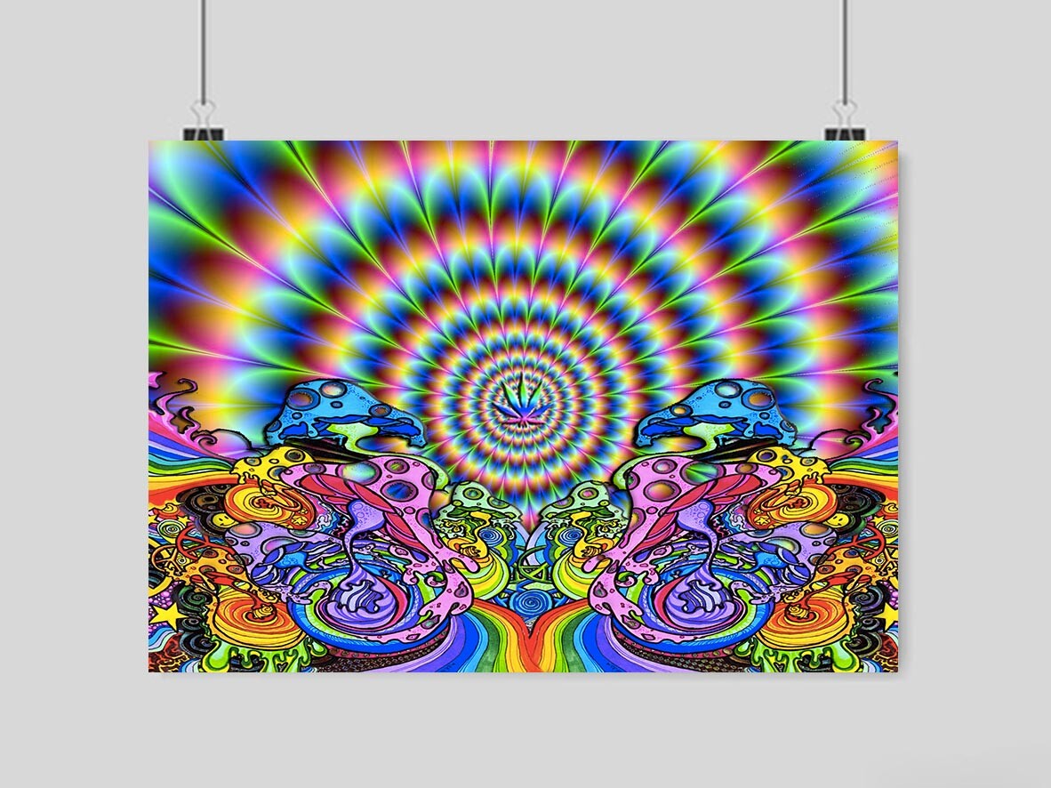 Psychedelic Art Weed