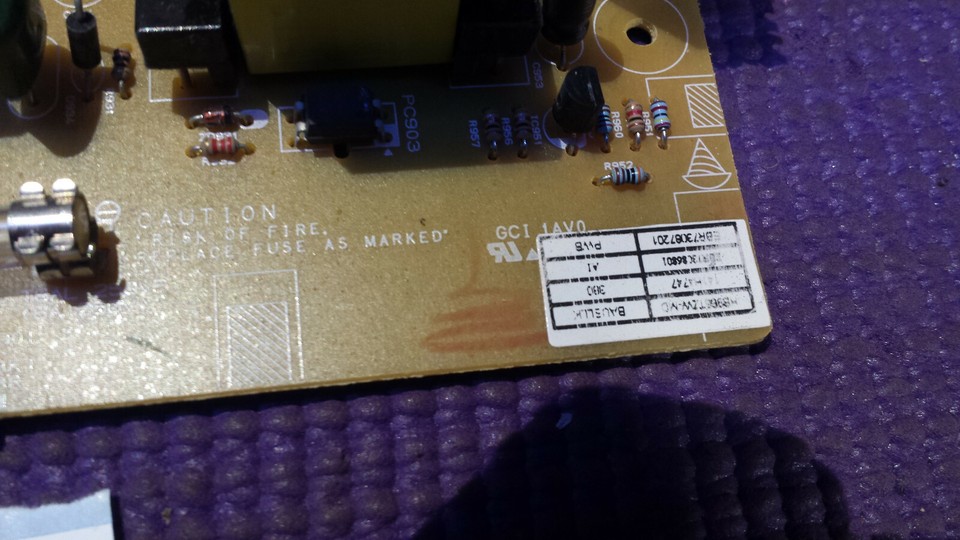 EBR73087201 LG RECEIVER W96 WIRELESS SOUND SYSTEM POWER SUPPLY HB966TZW ...