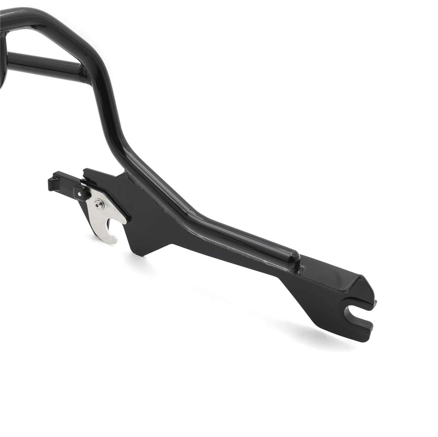 Black Holdfast two-up 2-Up Luggage Rack For Harley18-later FLFB FLFBS ...