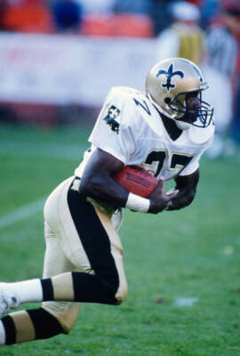 Mel Gray New Orleans Saints returns a kickoff v Atlanta Falc- Football ...