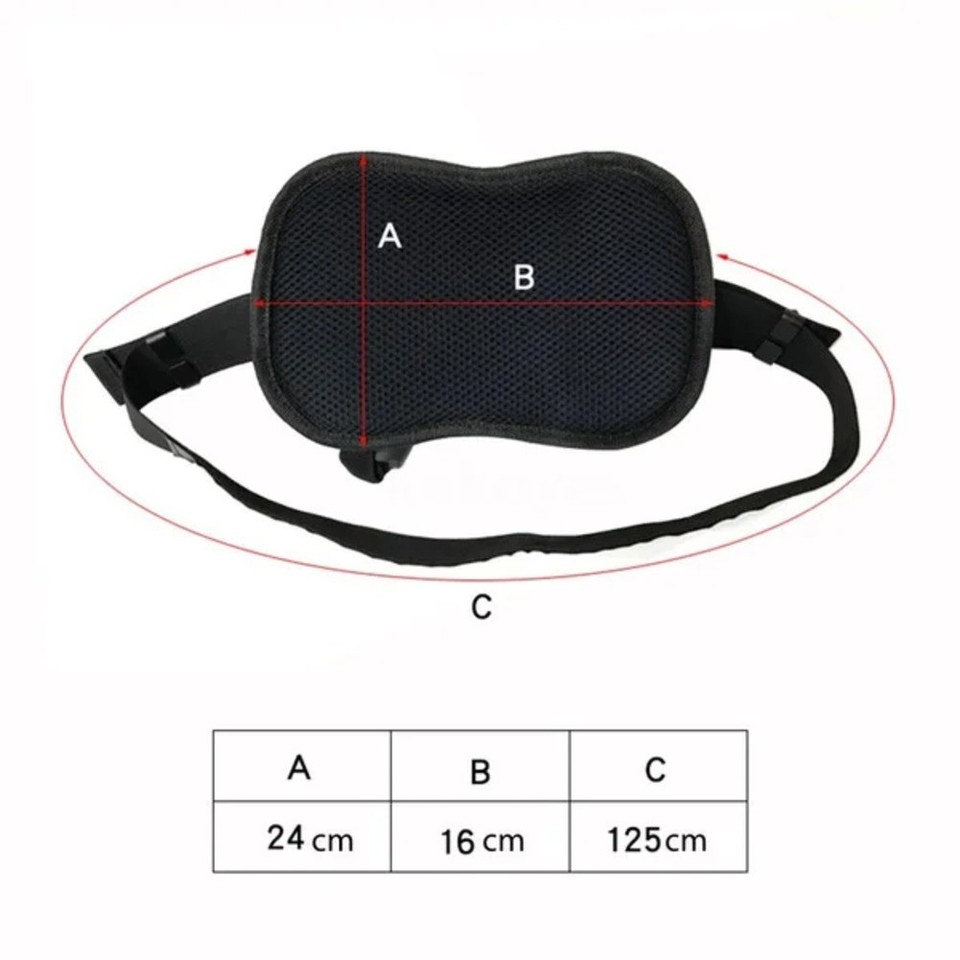 Motorcycle Passenger Hand Strap Breathable Mesh Fabric Adjustable Belt ...