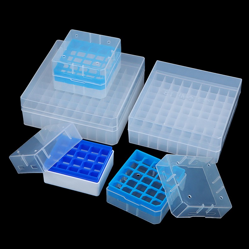 Test Tube Holder Centrifuge Tube Rack Box With Cover Centrifugal Tube ...