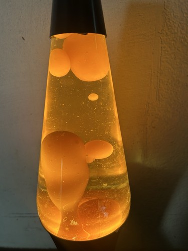 Vintage Lava Lite Lava Lamp - Orange 90s Works Perfect | eBay