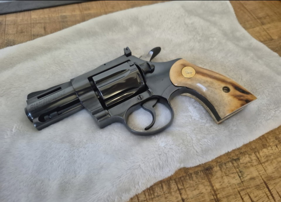 Vintage Colt Diamondback Stag Colt Detective Special Grips Bookmarks ...