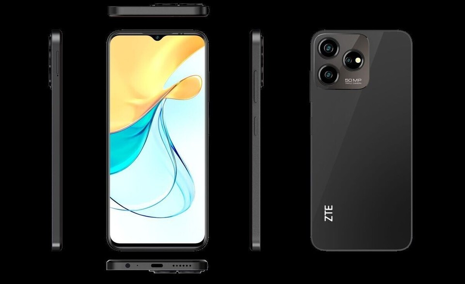 ZTE Blade V50 Designer 256GB 6.06 Display Factory Unlocked Android Cell ...