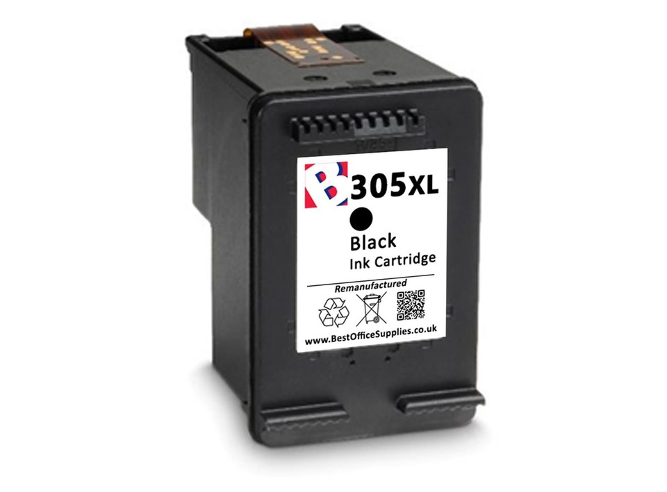 305 XL Black Refilled Ink Cartridge For HP Deskjet 2810e Printer | eBay UK