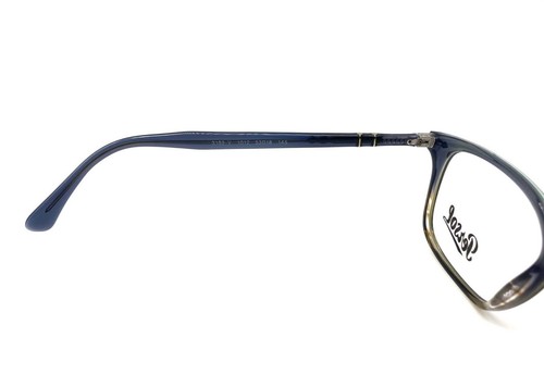 Persol PO3189V Eyeglasses 1012 Gradient Grey Stripped Green with Demo ...
