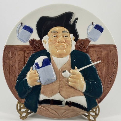 Vintage Collector's Plate Toby Fillpot Plate Wilfred Blandford | eBay