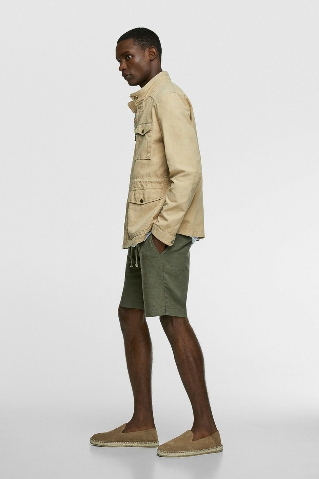 New Zara Safari Jacket S field military coat | eBay