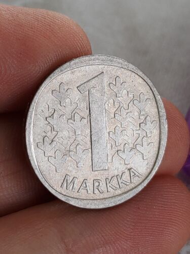 1973 Finland Suomen Tasavalta Finnish One 1 Markka coin T82 | eBay
