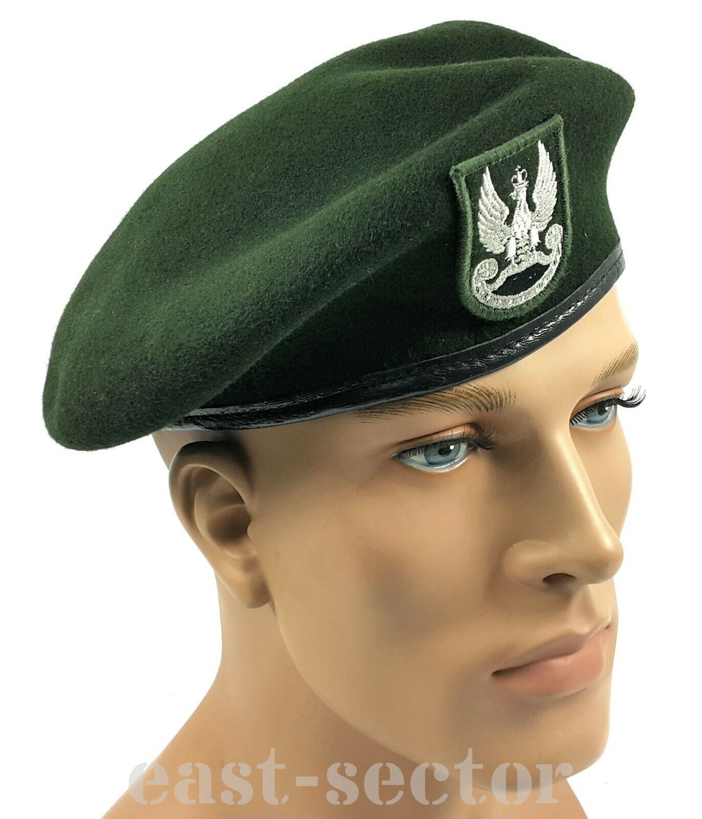 Rare Original Beret Polish Special Forces $ Flash Agat NIL JWK POLAND ...
