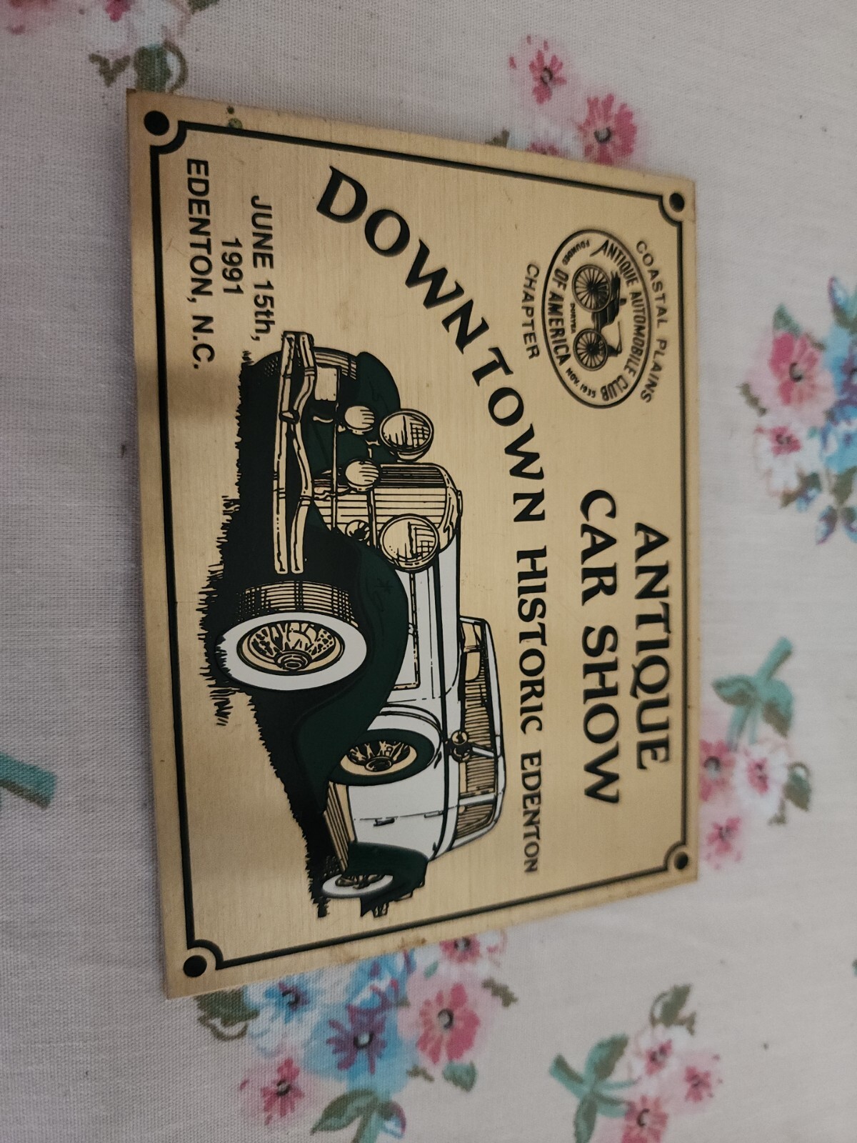 Antique Automobile Club Car Show AACA Coastal Plains Edenton Nc 1991 ...