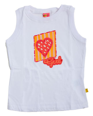 Hering Children Kid Girls Heart Graphic Print Crewneck Tank Top Style ...