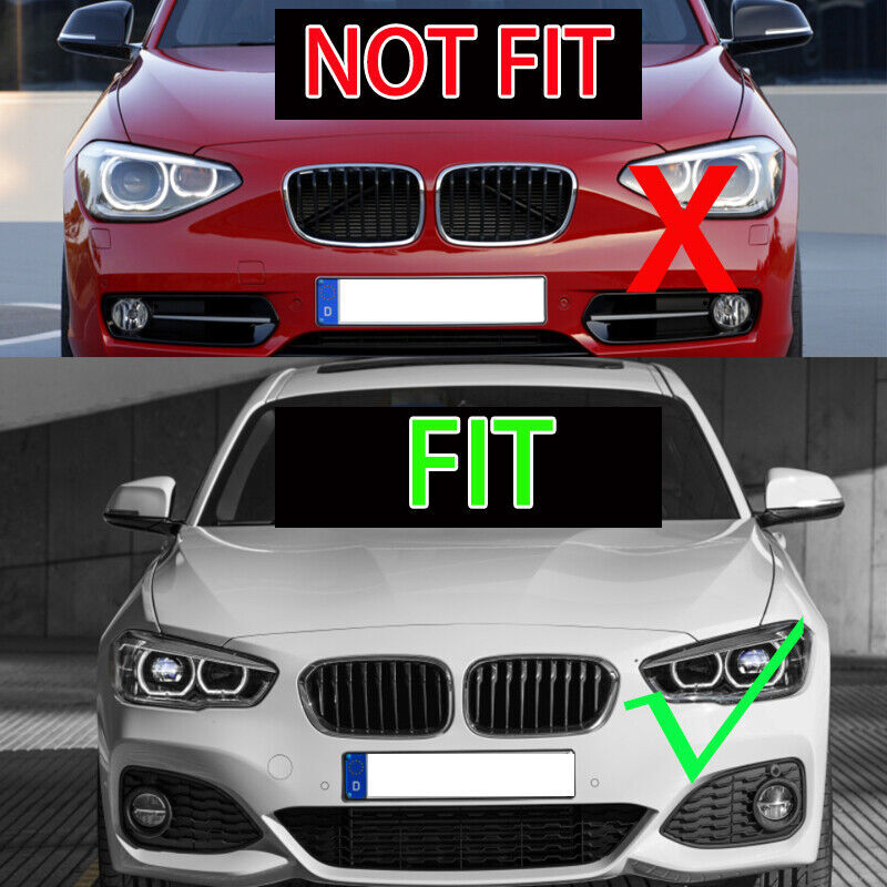 51137371685 Front Kidney Grill Grille Left Side For BMW 1 Series F20 ...