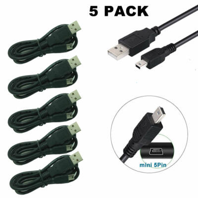 5x USB Interface Cable for Canon Digital Camera & Camcorder IFC-400PCU ...