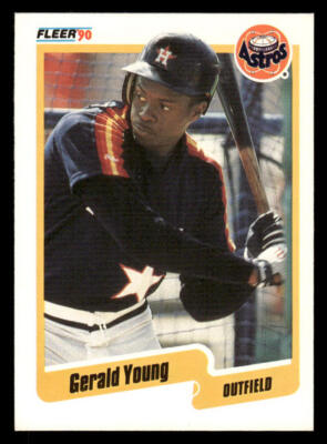 Gerald Young 1990 Fleer #241 Houston Astros | eBay