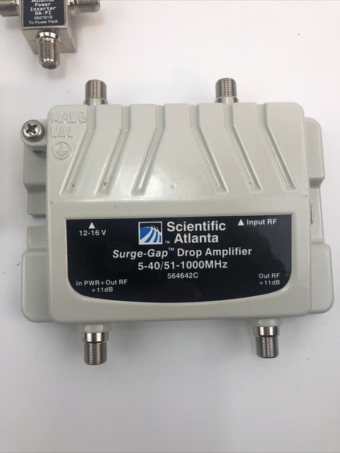 8 Port Scientific Atlanta Surge-Gap Drop Amplifier 5-40/51-1000MHz | eBay