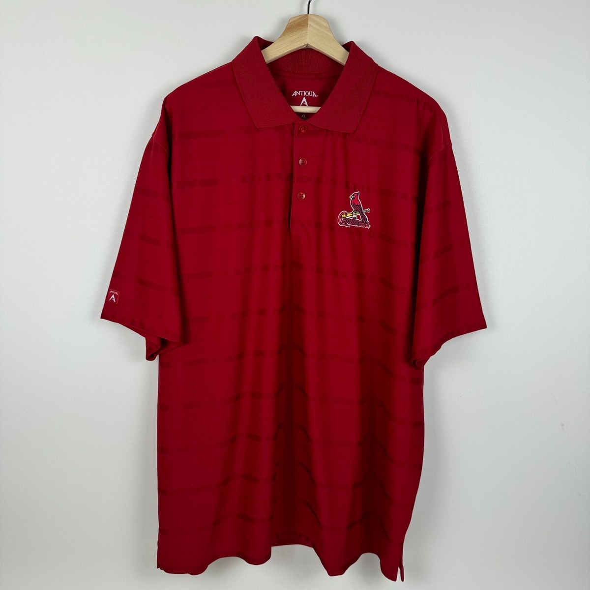 St Louis Cardinals Polos Men's St. Louis Cardinals Apparel | Elevated