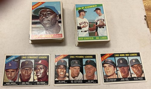 1966 Topps Baseball 86 Different Vintage Cards | eBay