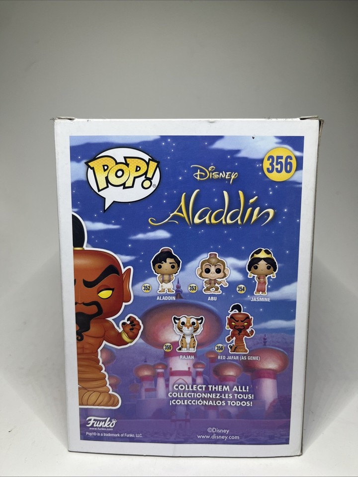 Disney Aladdin Funko Pop! #356 Red Jafar as Genie Vinyl Figure NIB | eBay