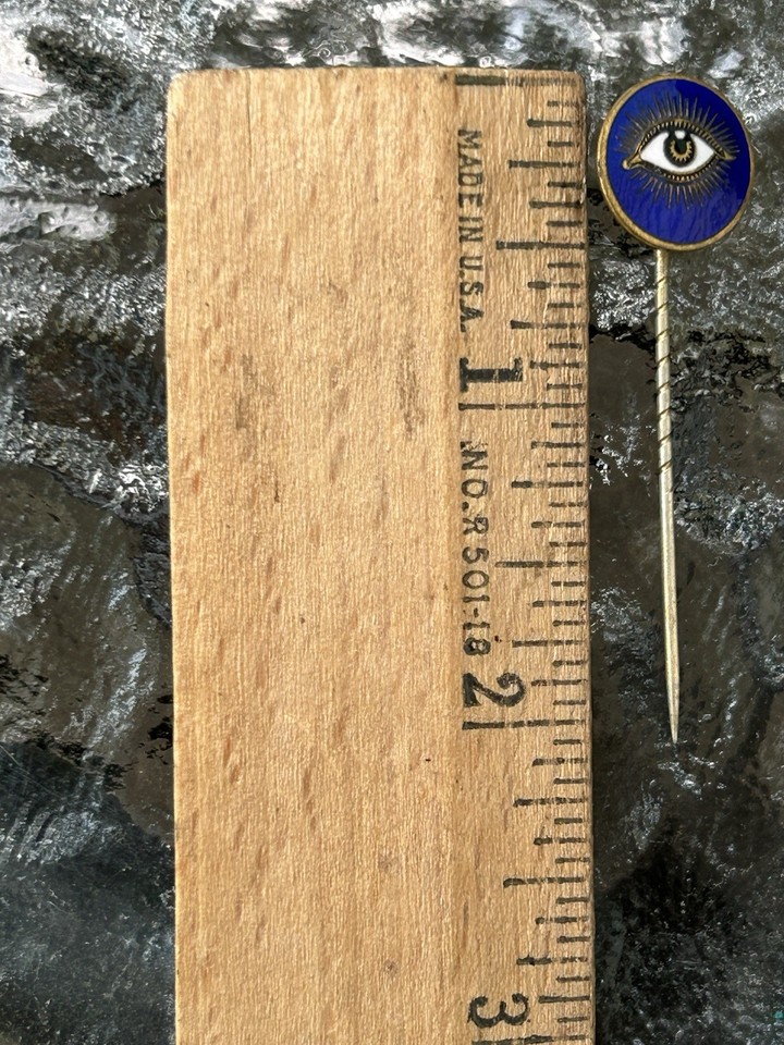 Antique Vintage Stick Pin w/Eye L. Chr. Lauer Berlin | eBay