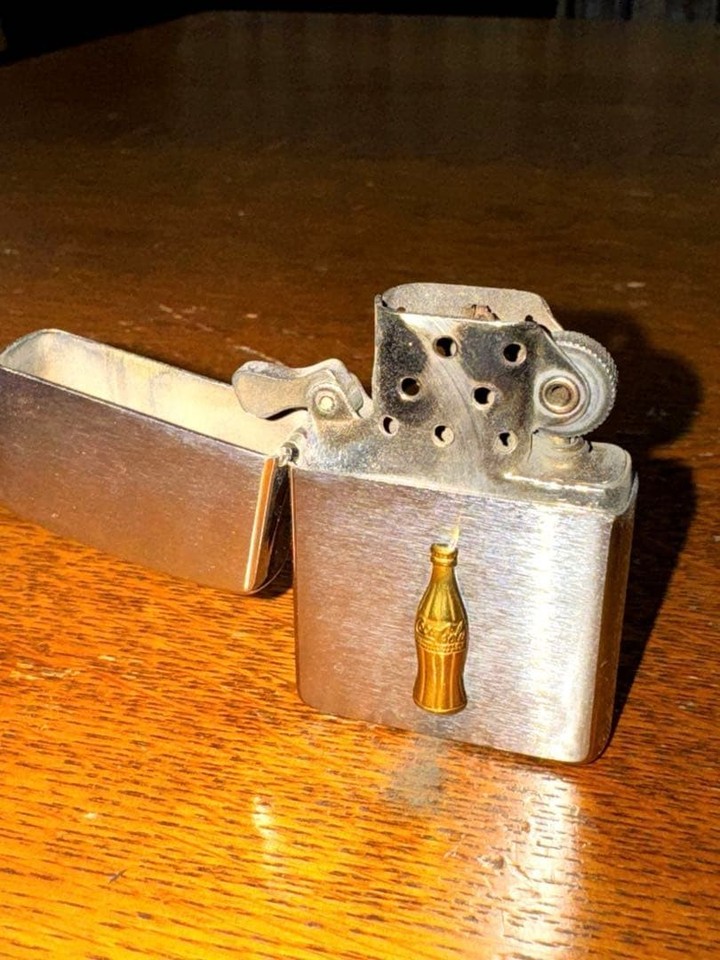 ZIPPO 1970's Vintage Coca-Cola Bottle Emblem | eBay UK