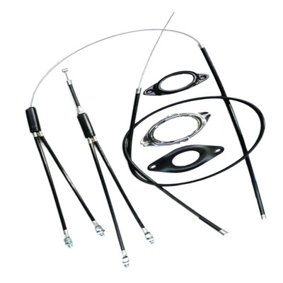 Gazechimp Premium Gyro Brake Cables Front Rear (Upper And Lower) | eBay ...