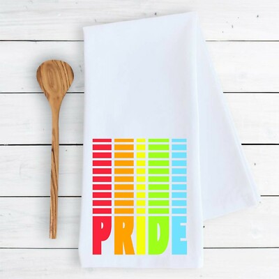 kitchen bathroom towel Pride colorful lgbtq proud cute dish drying ...