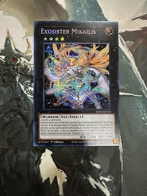 Yugioh Exosister Mikailis Prismatic Secret Rare MP23 | eBay