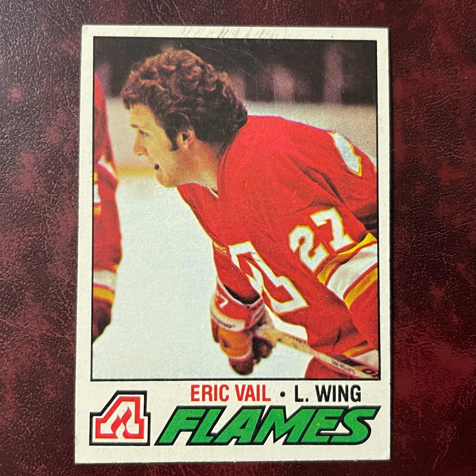 1977-78 Topps Set ERIC VAIL #168 ATLANTA FLAMES - NR-MINT *HIGH GRADE ...