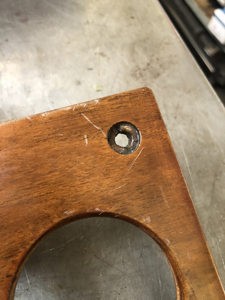 Jaguar XKE E-Type S1 3.8 Wooden Center Dash Instrument Switch Panel | eBay