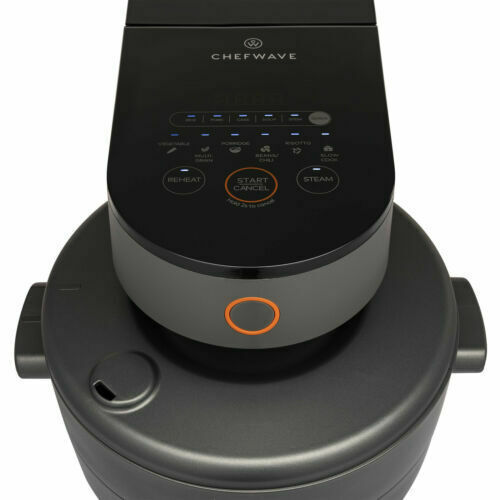 ChefWave 13 in 1 Programmable Multicooker 4 Qt. Pressurized Steam ...