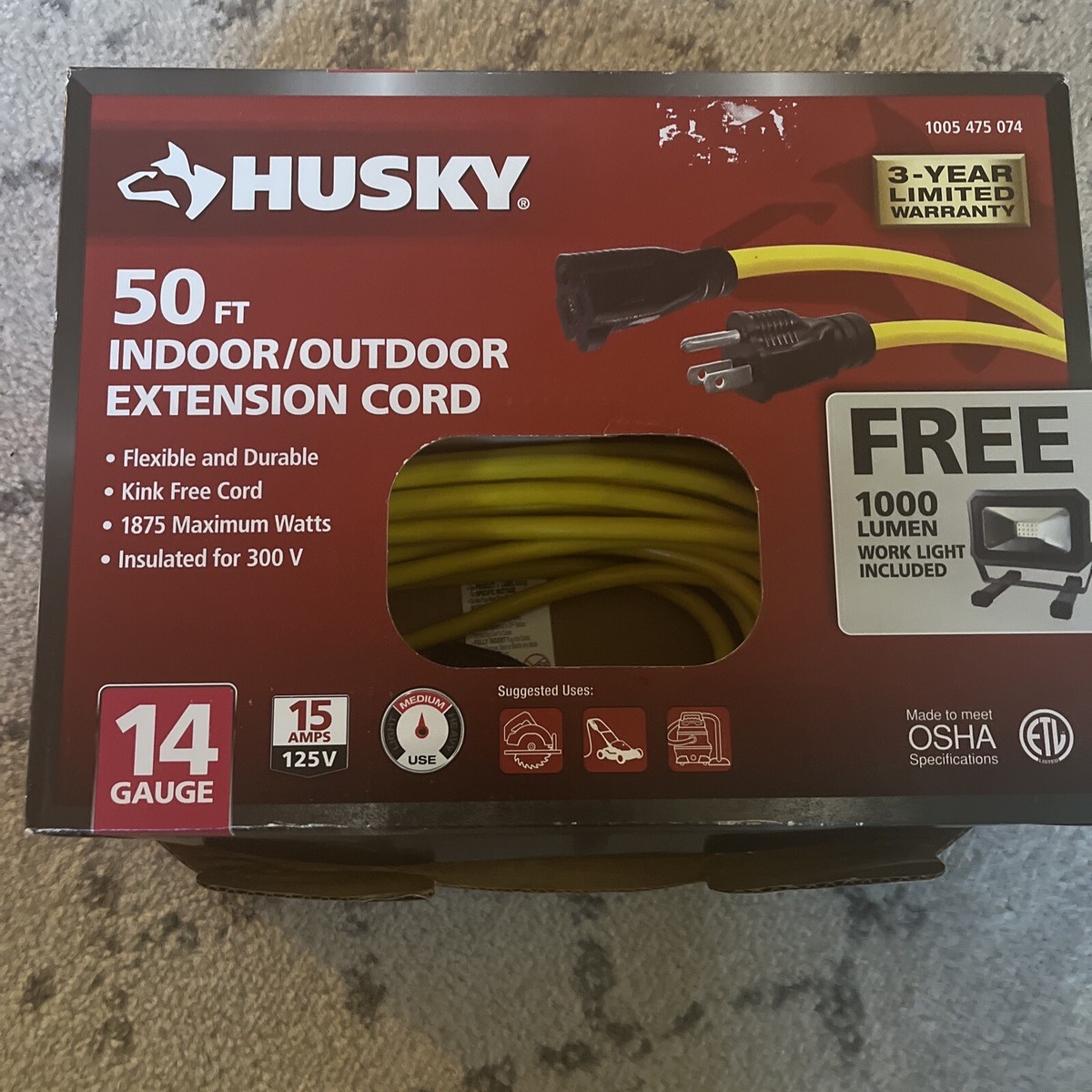 Extension Cord Advertisement