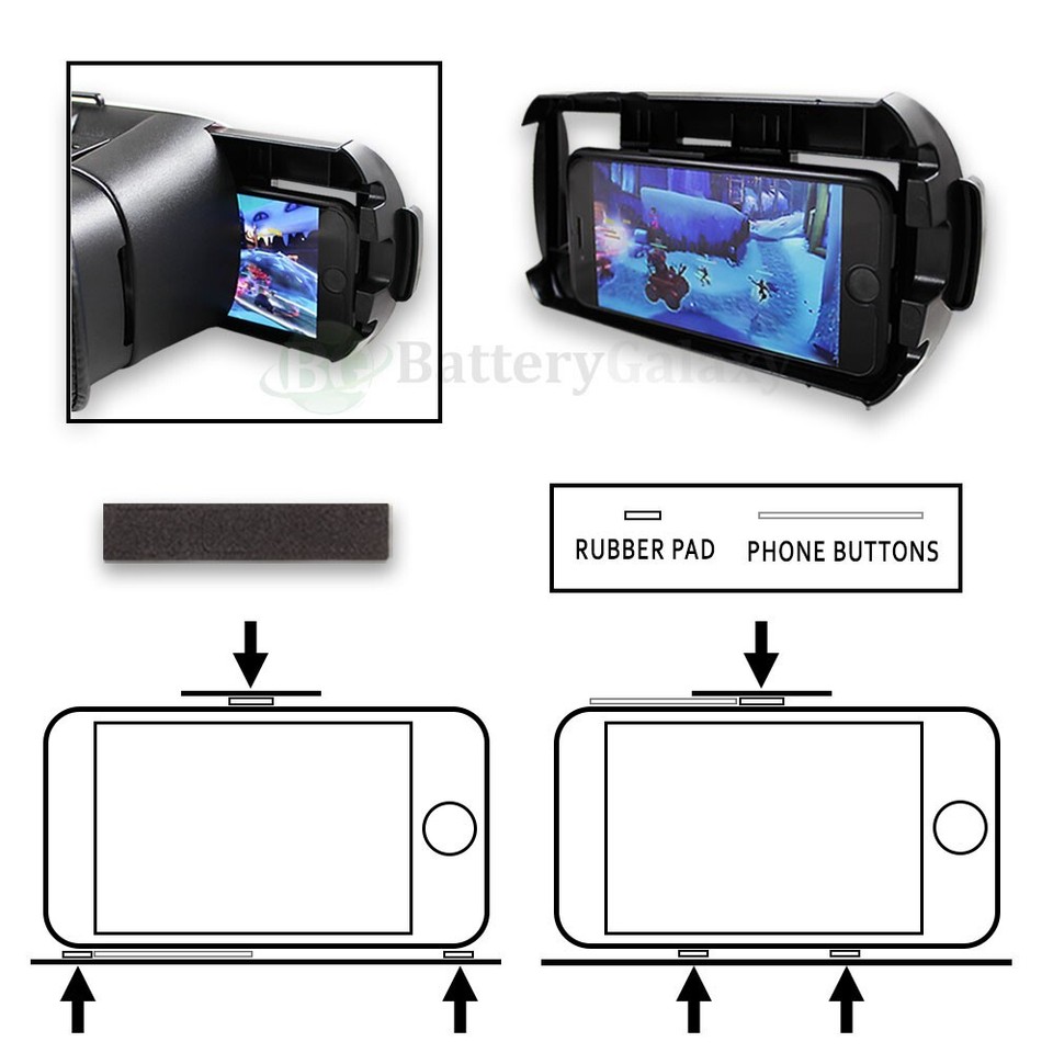 3D Virtual Reality VR Glasses Goggles for Samsung Galaxy A16 / A26 ...