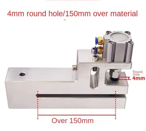 2-10MM Round Hole Pneumatic Hole Punching Machine Plastic Bag Punching ...