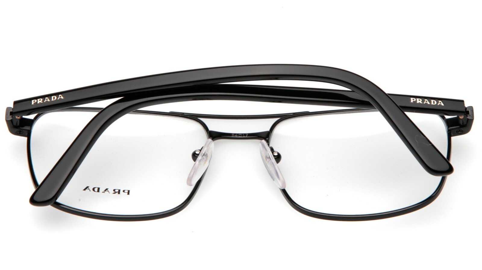 NEW PRADA VPR 53X 1AB-1O1 BLACK EYEGLASSES FRAME 54-17-140mm B43mm ...