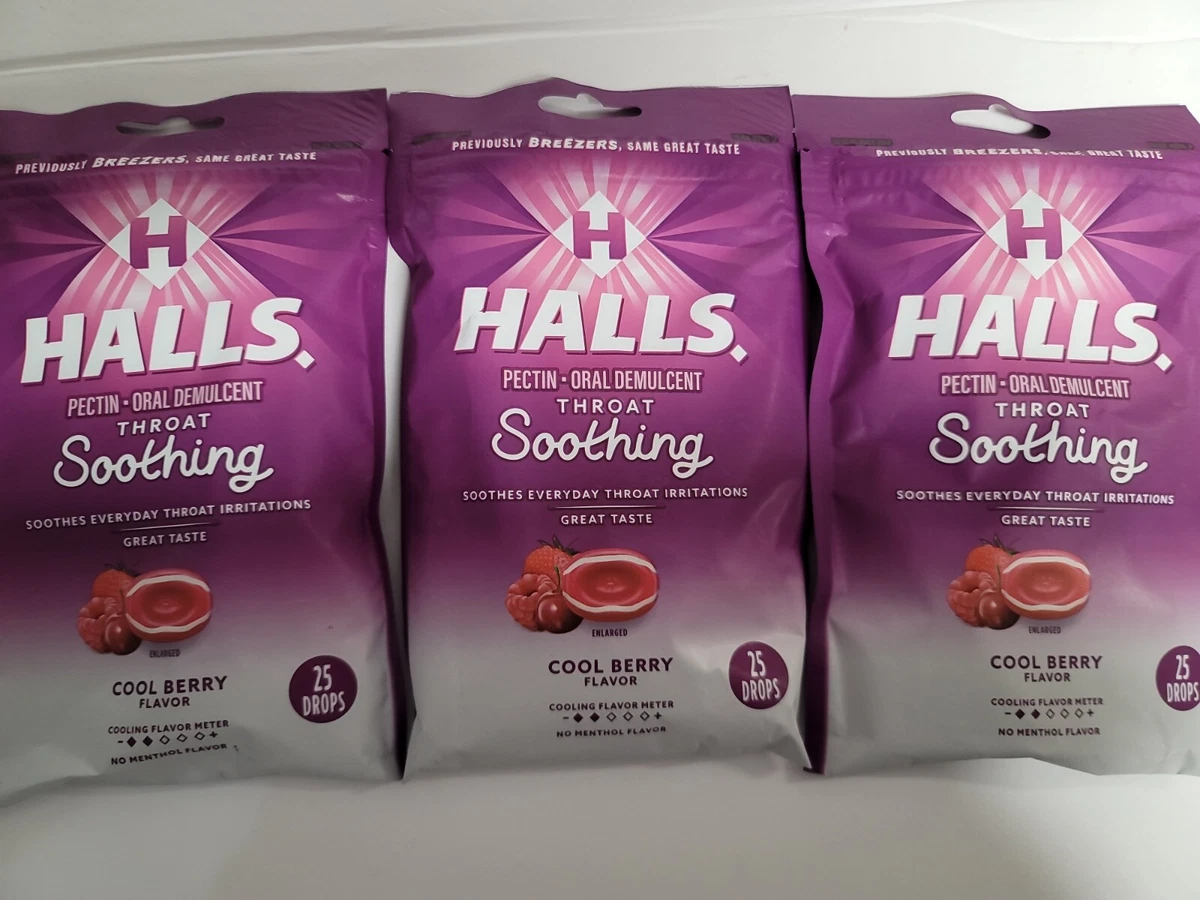 Halls Cough Drops Breezers
