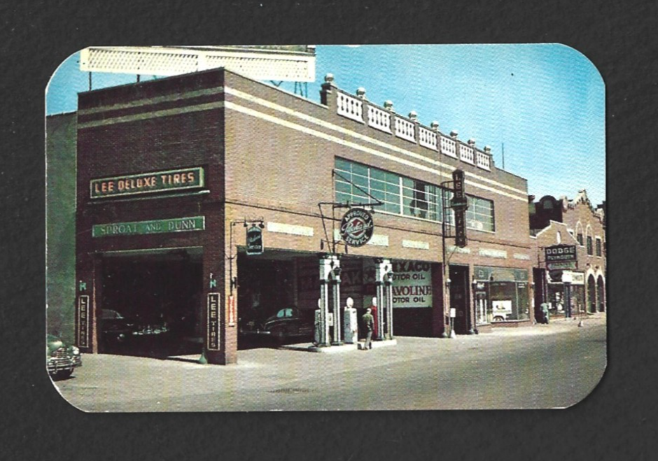 BUSINESS CARD: SPROAT & DUNN, INC. - PACKARD AUTOMOBILE DEALER ...