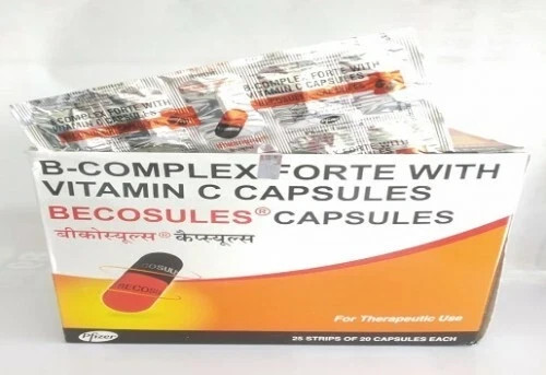 BECOSULES CAPSULE BICASULE Vitamin B-complex aiuta a trattare il mal di ...